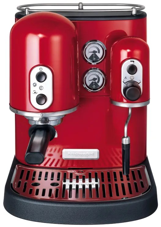 Kávovar Espresso pákový, Artisan 5KES2102, královská červená, KitchenAid