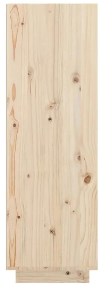Botník 30x34x105 cm masivní borové dřevo - Default Title