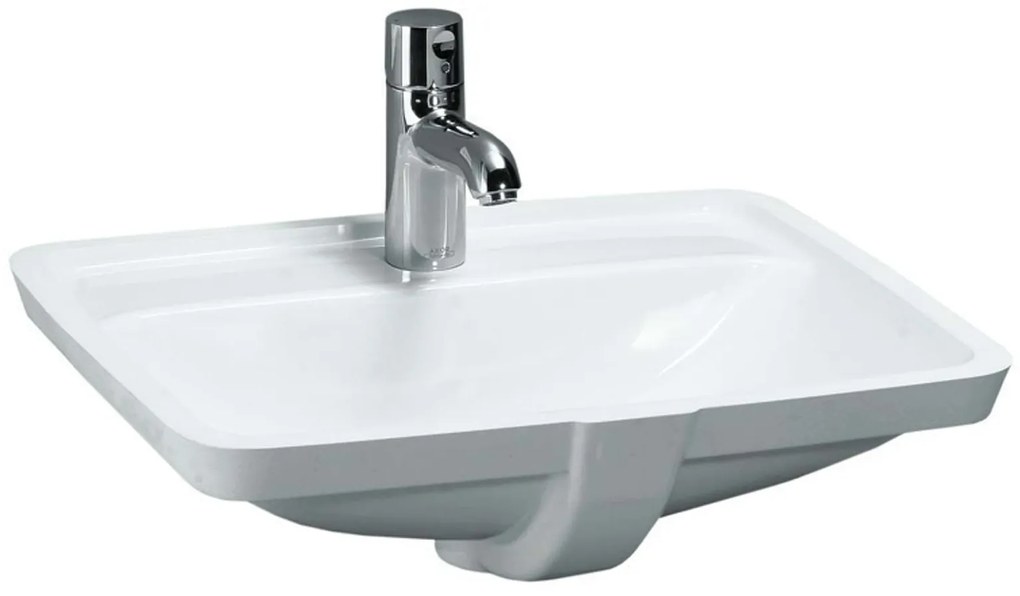 Laufen Pro A - Umyvadlo, 49x36 cm, 1 otvor pro baterii, bílá H8119660001041