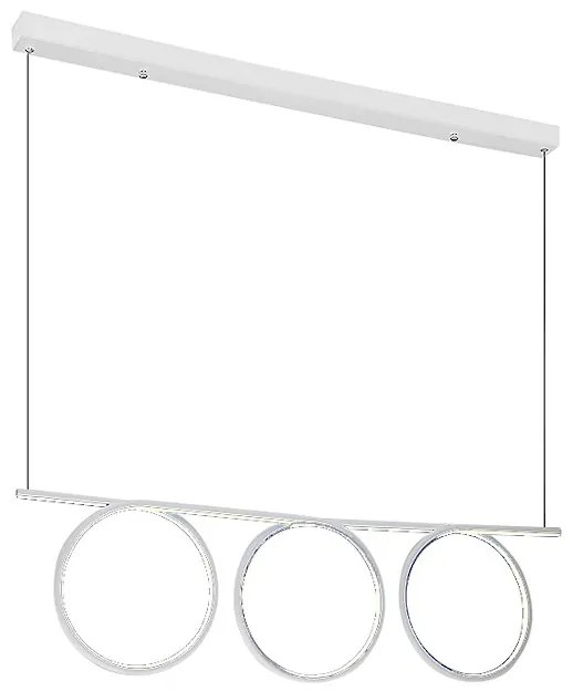 Závěsné LED svítidlo Loop, 1x LED 60w, 3000k, w