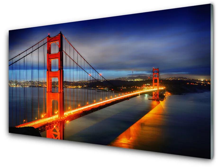 akrylový obraz Most Architektura 140x70 cm