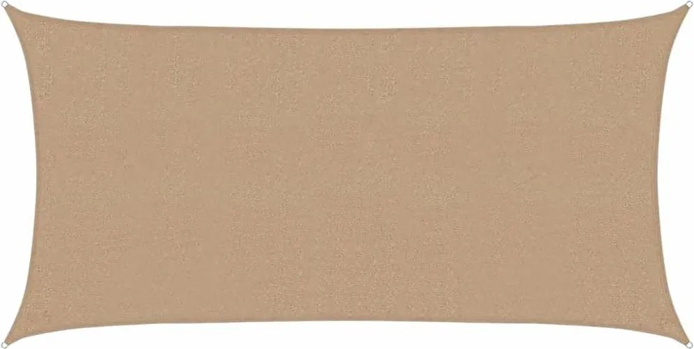 Stínící plachta 160 g/m² taupe 2,5 x 4,5 m HDPE 311400