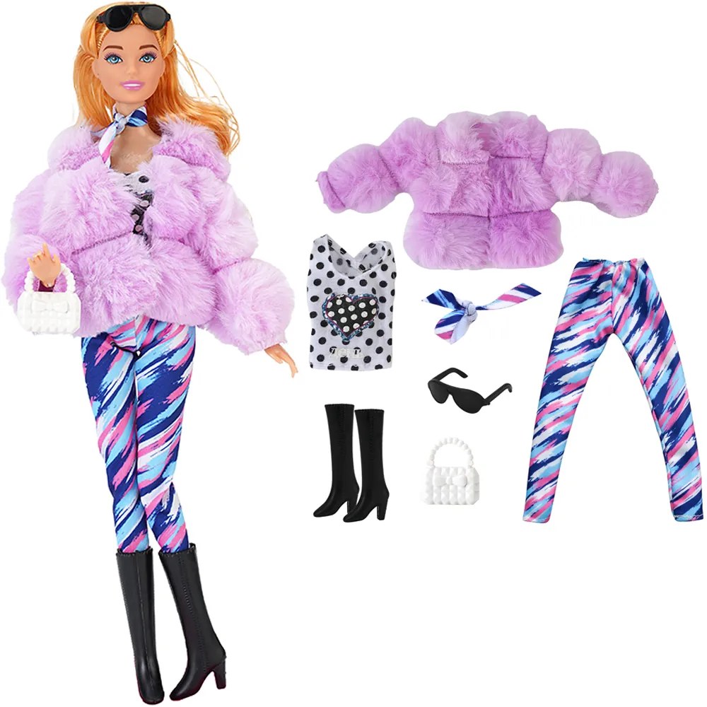 Šatičky pro panenku Barbie - různé styly (30 cm) Barva: B