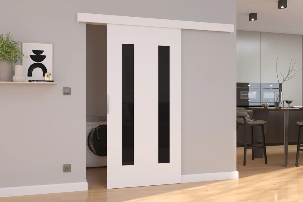 ADRK Furniture Posuvné nástěnné dveře HERS 106 ADRK-SD-HER-W-106