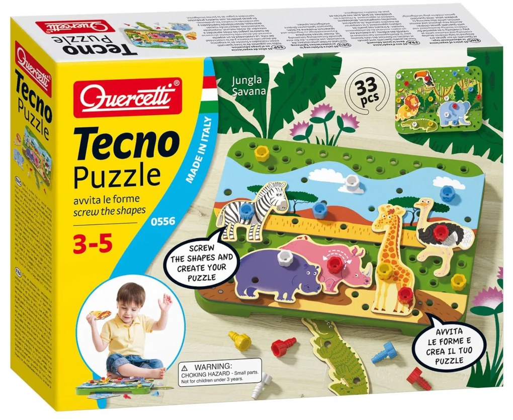 Quercetti Tecno Puzzle