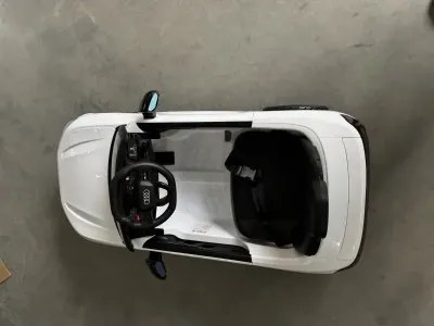 AIYAPLAY Elektrické dětské auto 12V Audi A5L s dálkovým ovládáním, lithiová baterie, 2 motory, dálkové ovládání, růžová
