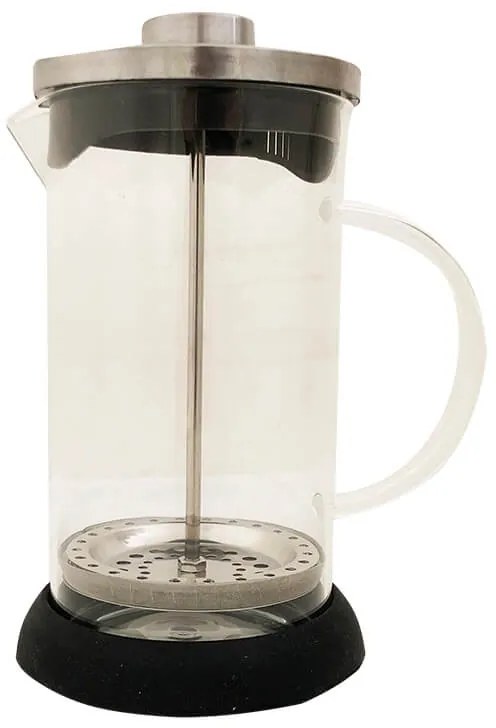 French press nerez - 600ml černý