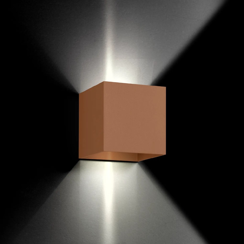 WEVER & DUCRÉ BOX WALL 2.0 LED Barva: Kartáčovaný Hliník, Teplota chromatičnosti: 3000 K
