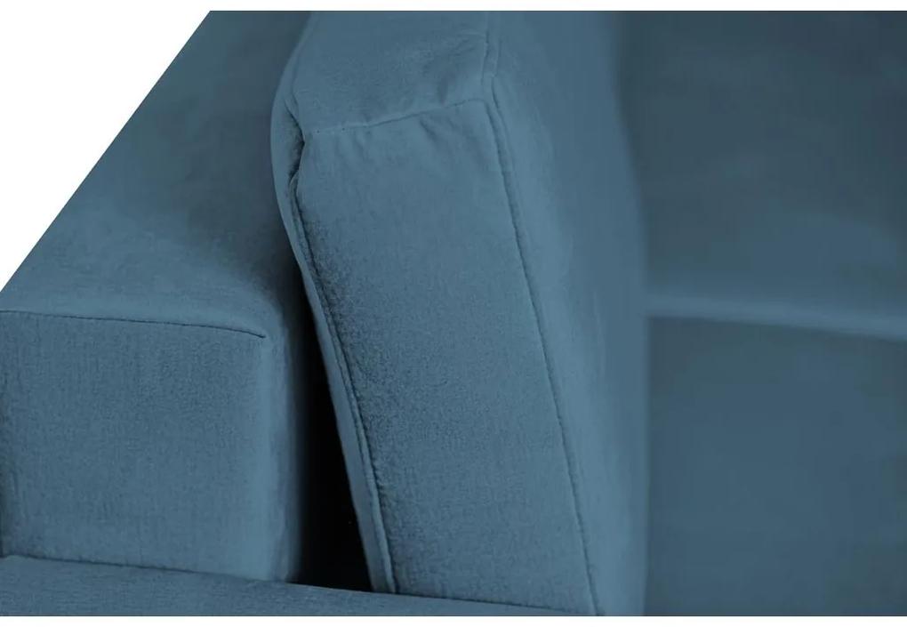 Modrá rohová sedací souprava SPARK Varianta sedačky: Pravý roh