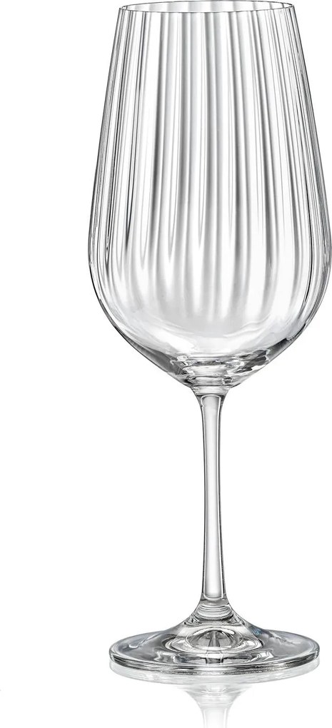 Crystalex sklenice na víno Waterfall 550 ml 6 ks