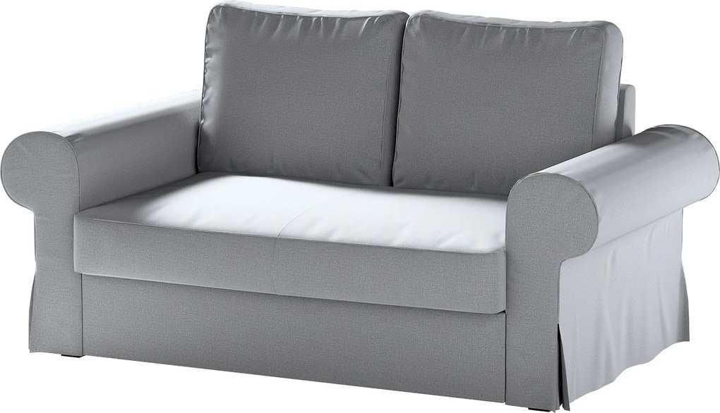 Potah na pohovku IKEA Backabro 2-místná, rozkládací barva šedá látka sametová