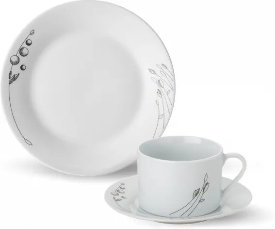 Lunasol - Porcelánový set Wild Leaf 18 ks (453053)