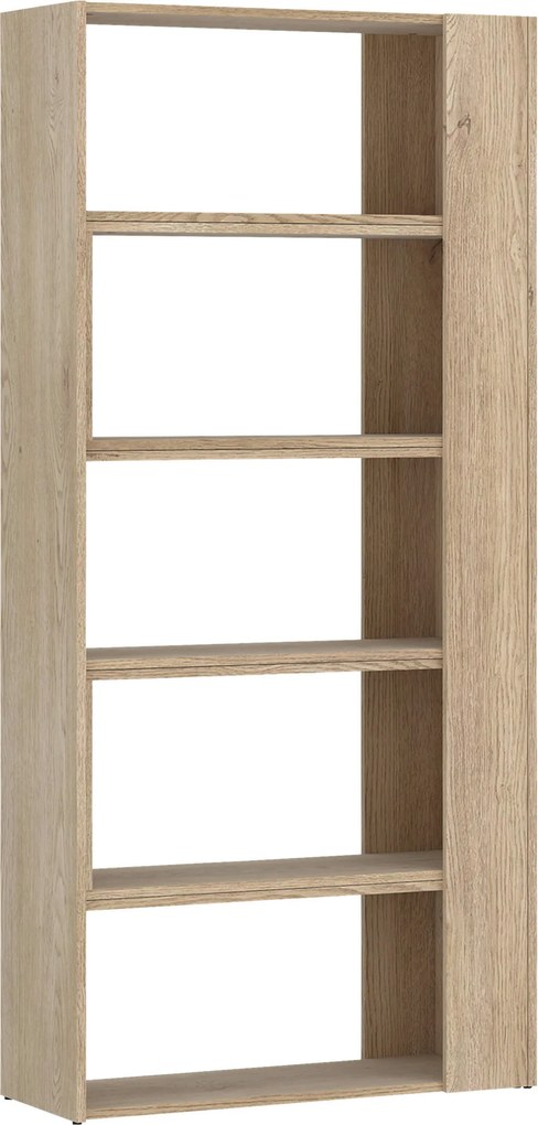 XXXLutz REGÁL, barvy dubu, 82-146/180/35 cm Modern Living - Knihovny - 001803081804