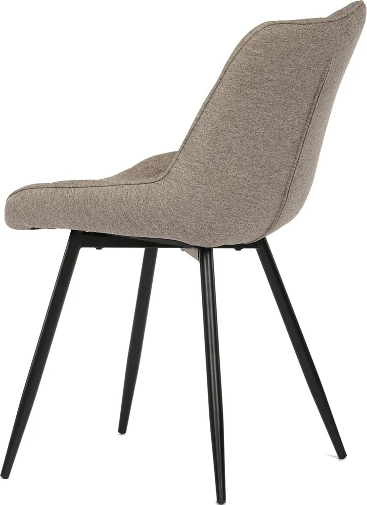 Autronic Jídelní židle, béžová, látka, CT-395 CRM2
