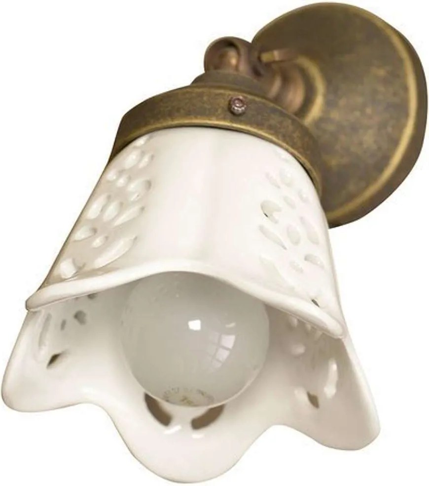 Sapho Vintage - Nástěnné svítidlo Sorento, 40 W, bronz MC098
