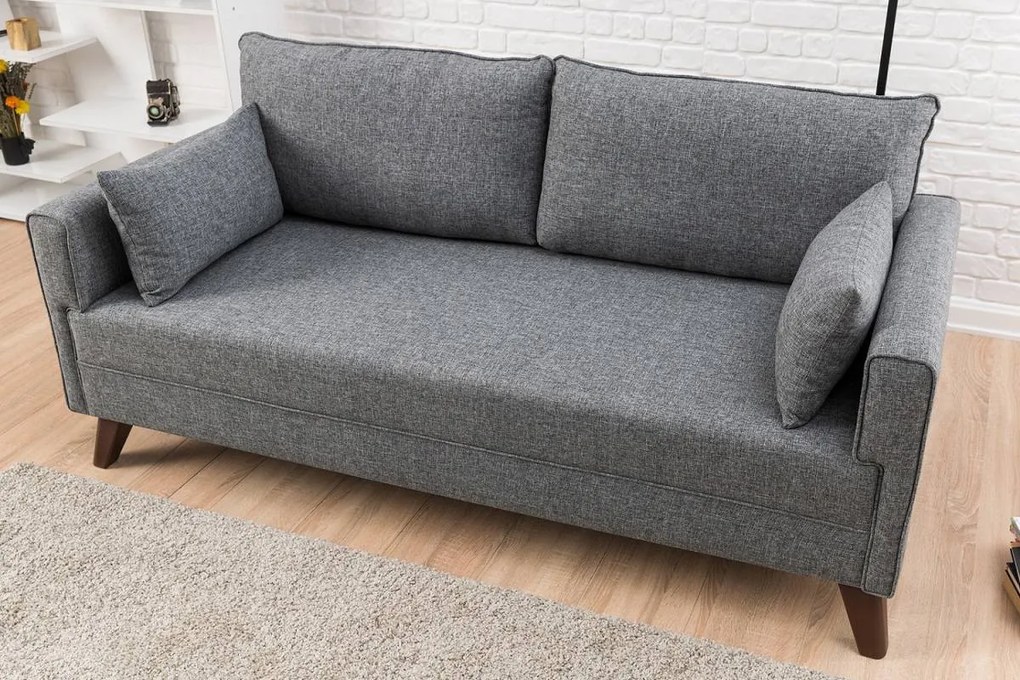Designová sedačka Marisela 177 cm šedá