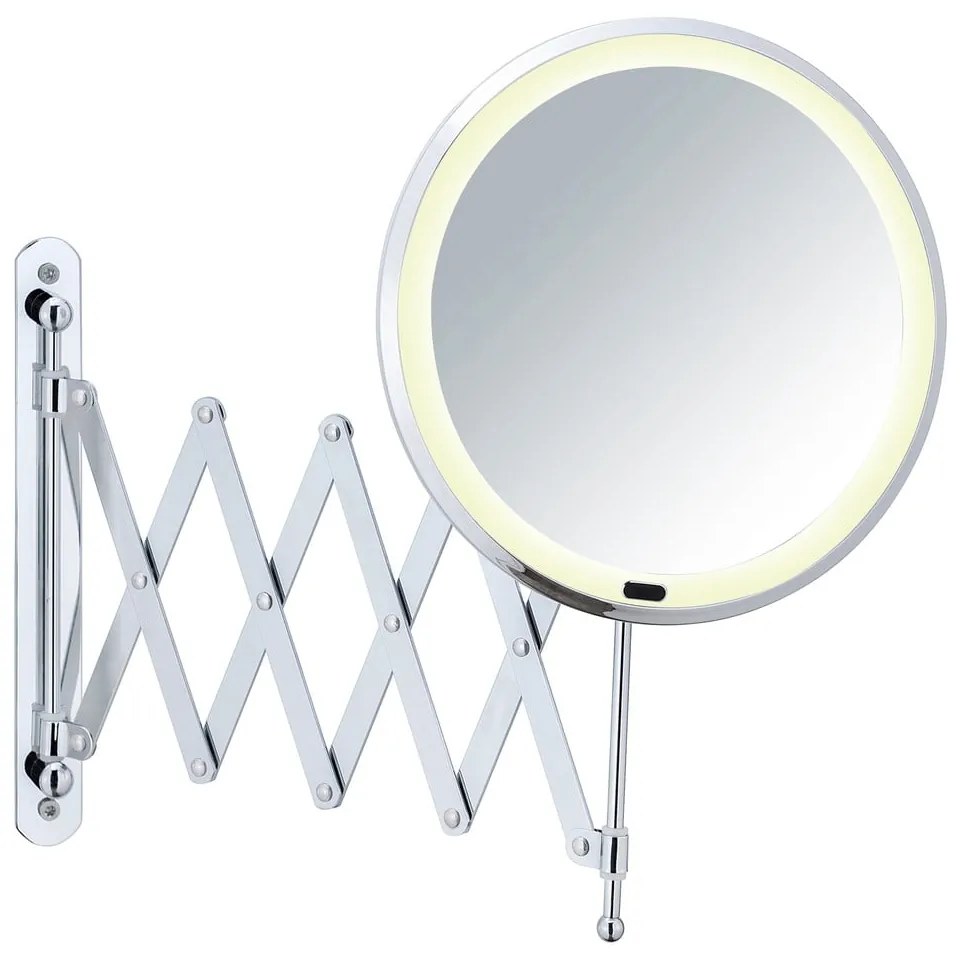 Kosmetické zrcadlo s osvětlením/zvětšovací ø 20 cm Barona – Wenko
