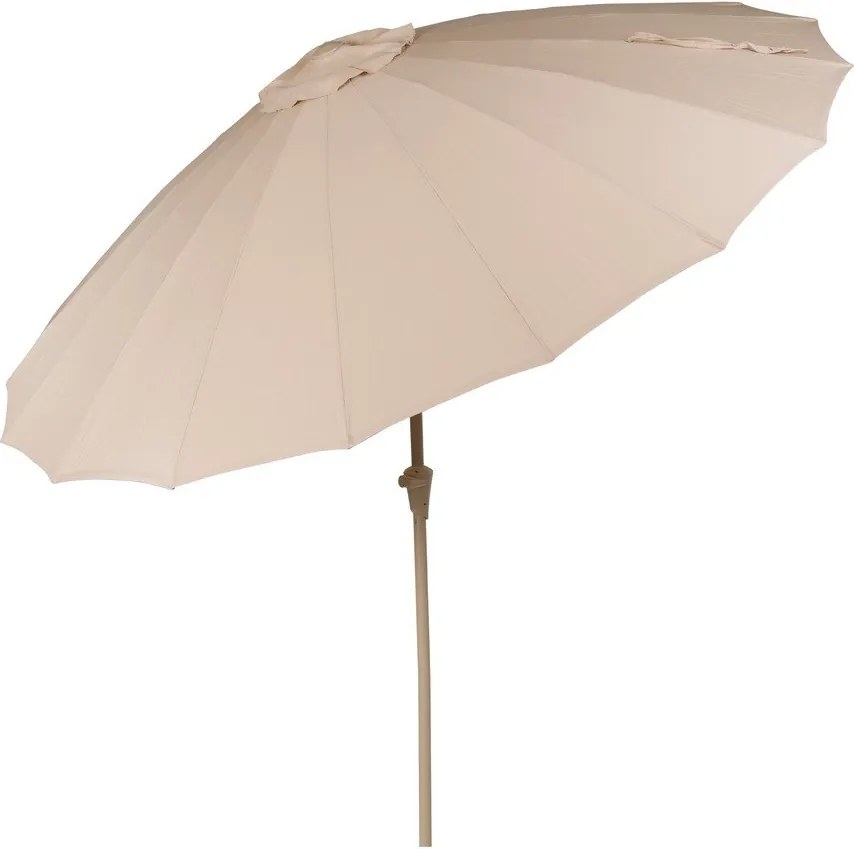 Béžový slunečník ø 250 cm Sunshine – Zuiver