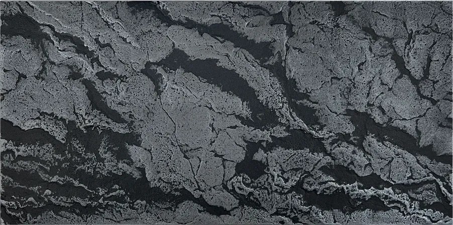 GRACE PS obklad Kámen Strukturovaný černo-šedý 100x50 cm