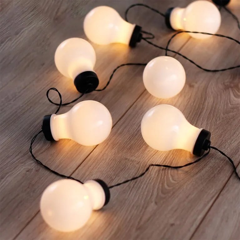 Světelný řetěz s 10 LED žárovkami 2,2 m