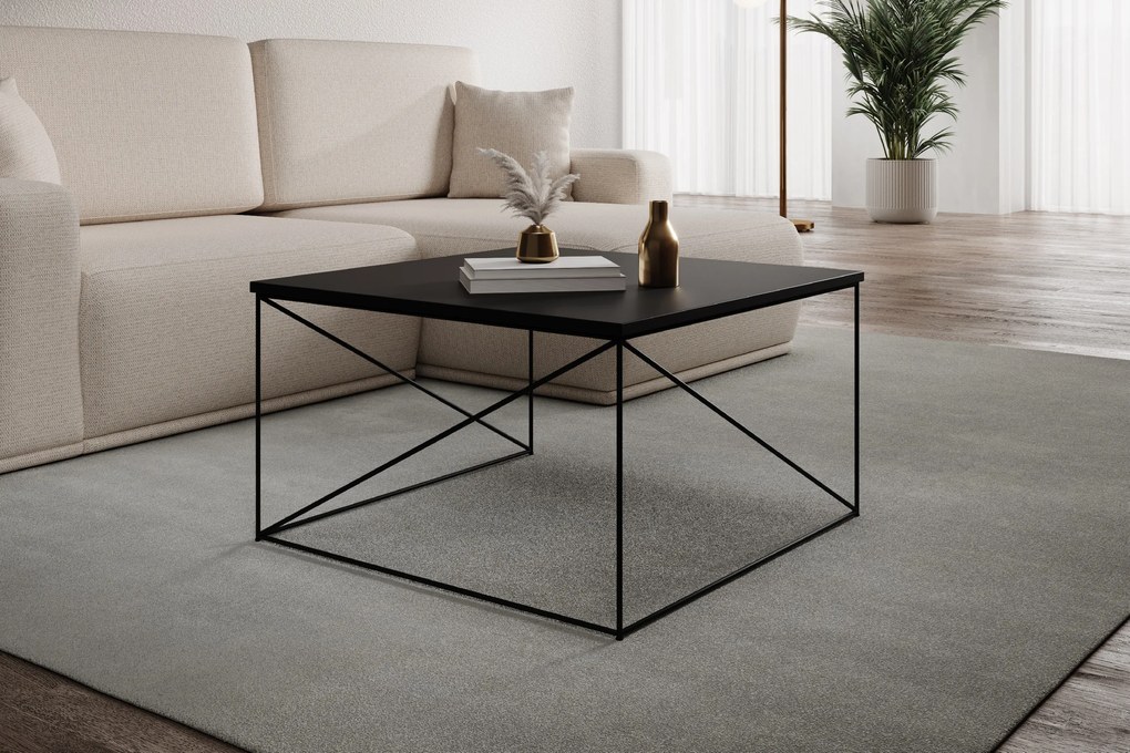ADRK Furniture Konferenční stolek Nelia CT-NEL-B-B