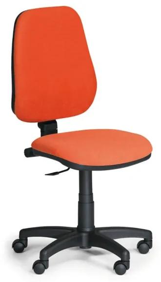 Euroseat Kancelářská židle COMFORT PK, bez područek, oranžová