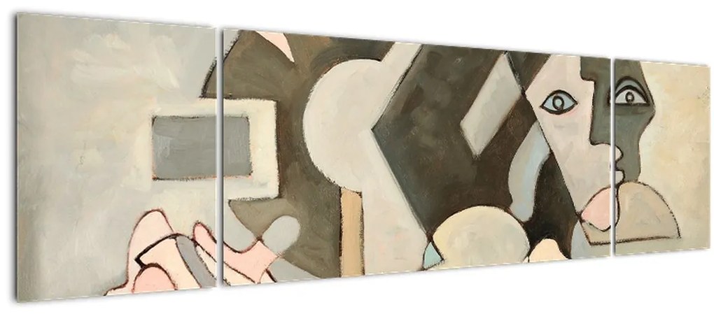 Obraz - Kubismus (170x50 cm)