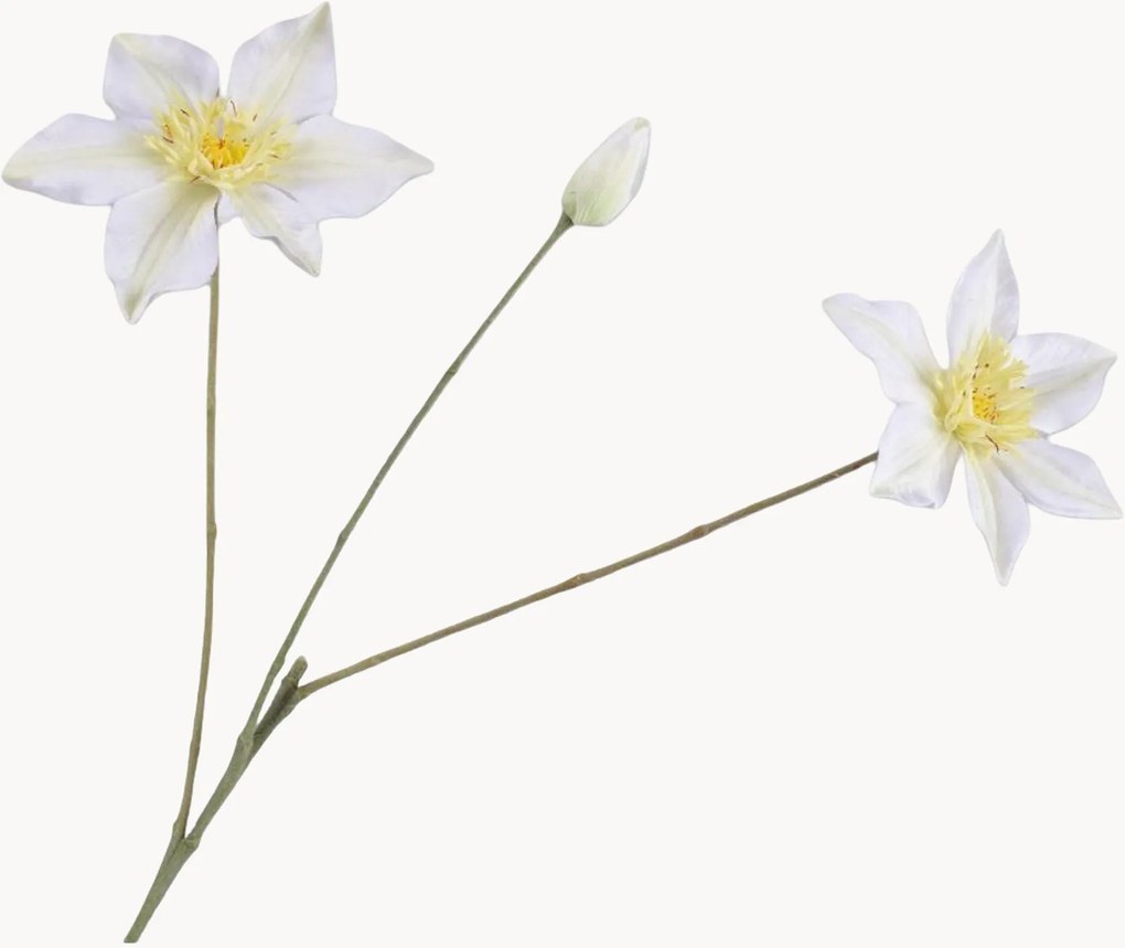 Sada umělých květin Clematis, 2 díly