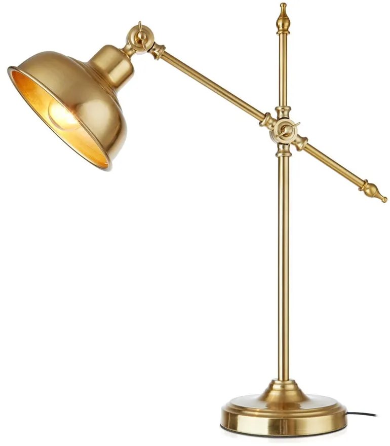 Stolní lampa ve zlaté barvě Markslöjd Grimstad Biano.cz