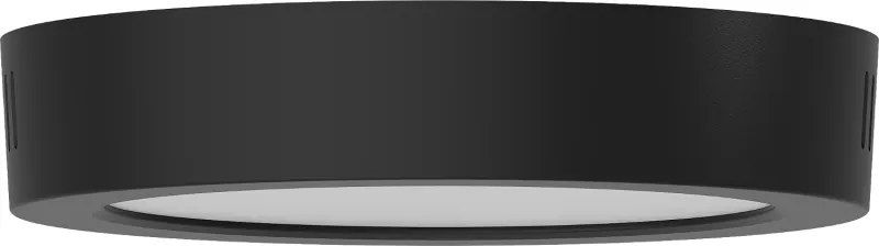 Mexen LDSR, LED stropní svítidlo, průměr 17 cm, 12W, neutrální - 4000K, 960 lm, černá - L212-017-1240-70