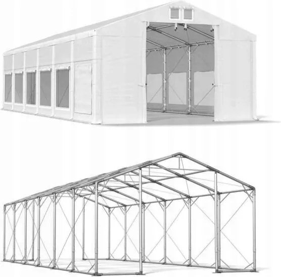 Párty stany 8x12 m [3 m] Dílenské Das 560 P