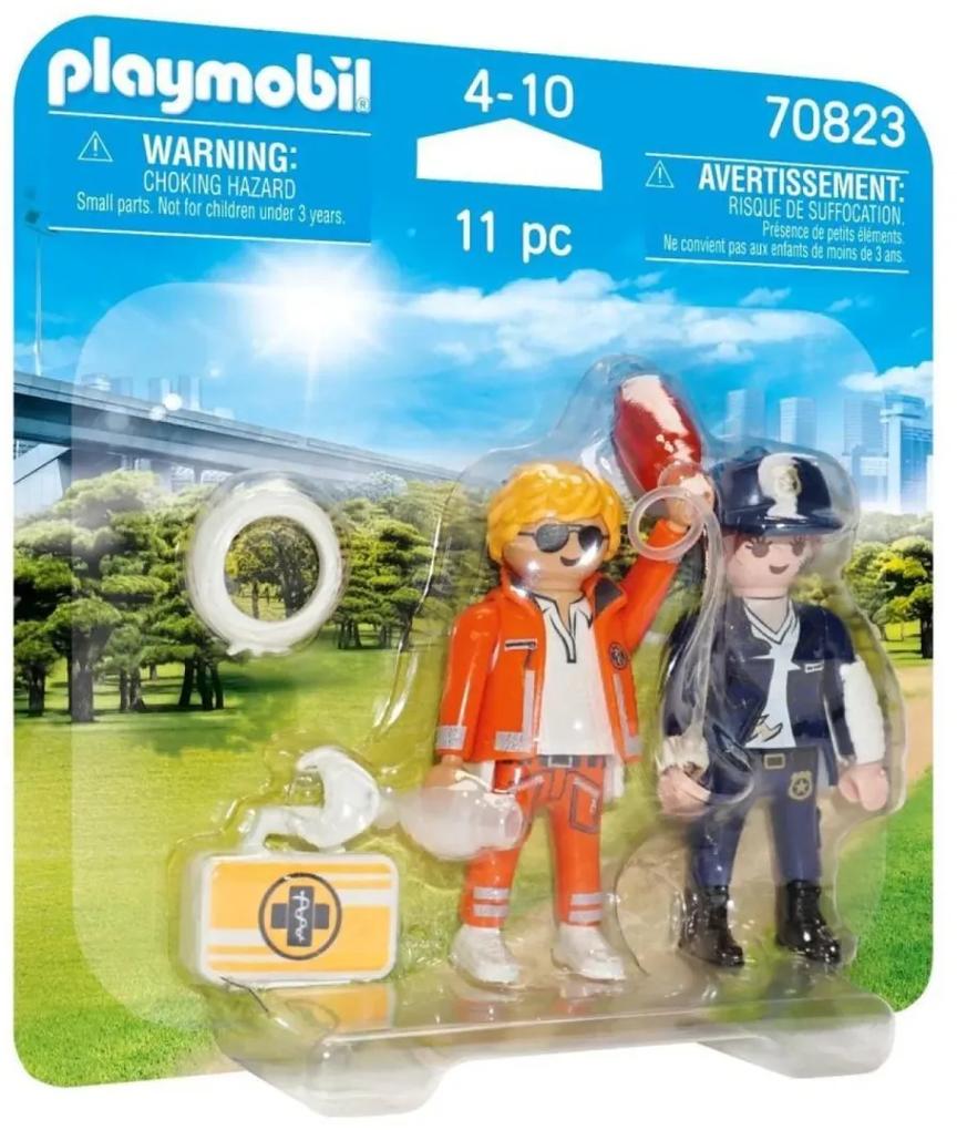 Playmobil Playmobil 70823 DuoPack Pohotovostní lékař a policistka