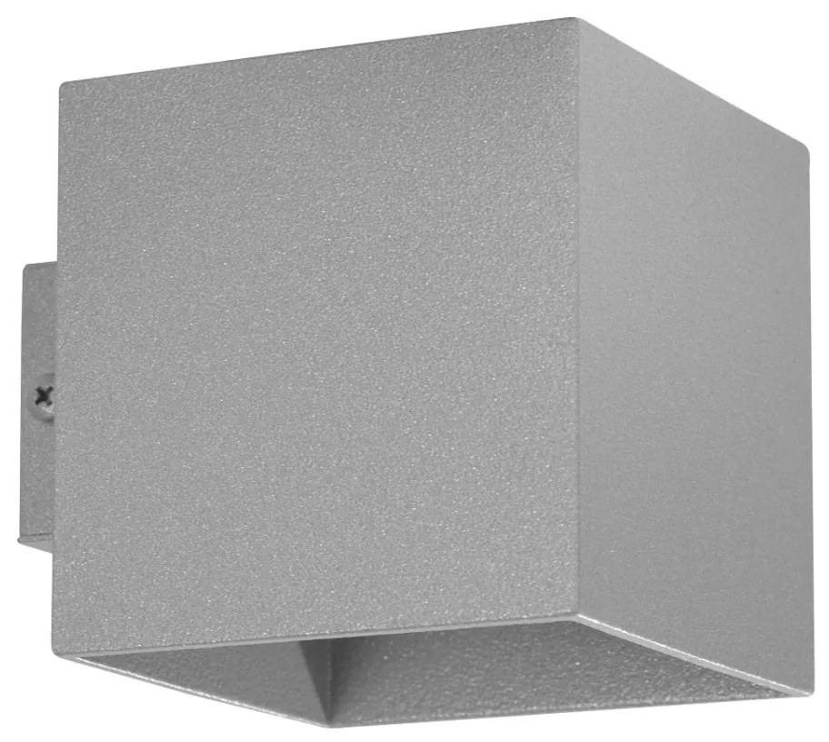 Nástěnné svítidlo Cube, 1x kovové stínítko (výběr ze 3 barev)
