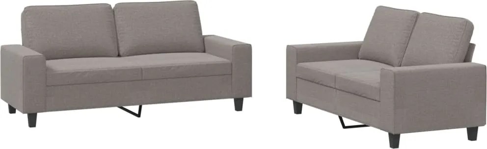 2dílná sedací souprava taupe textil 3201889