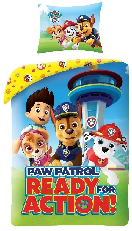 HALANTEX Povlečení Paw Patrol Ready