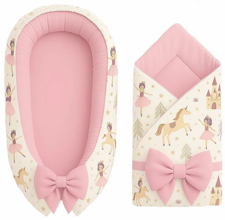 Babytýpka výbavička pro miminko luxury mini ballet pink