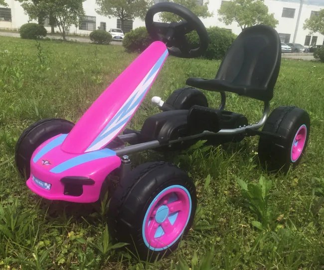 Šlapací motokára Viper růžová