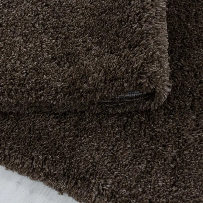 Vopi | Kusový koberec Fluffy shaggy 3500 brown - 280 x 370 cm