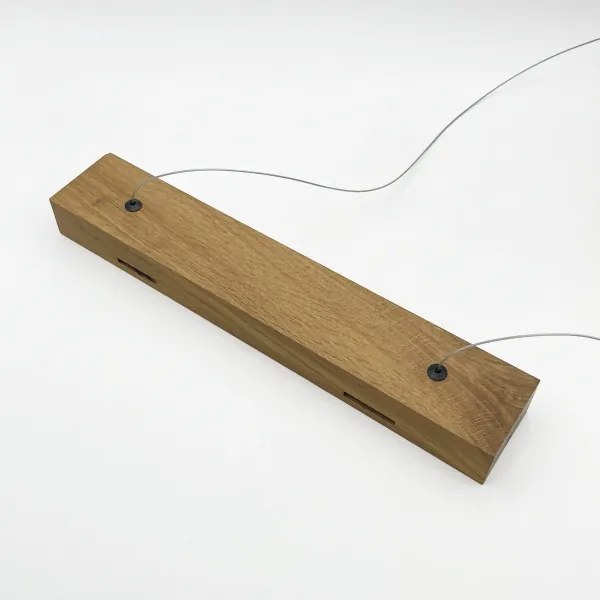 LED Lustr na lanku VERDE LED/18W/230V 3000K 76 cm dub
