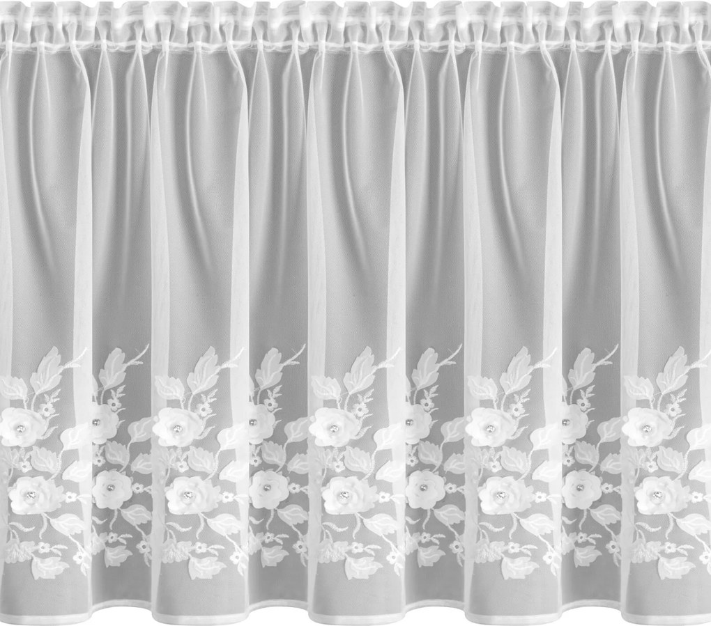 KRÁTKÁ ZÁCLONA NA PÁSCE EVA MINGE ROSES4 150X70 CM KVĚTY