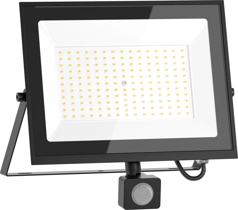 Mexen Luxpro LED reflektor s pohybovým senzorem, 100W, studená - 6500K, 9000 lm, černá - L235-100-65-70