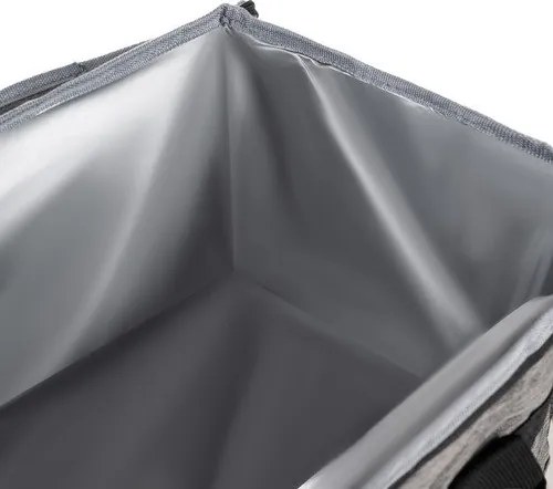Termotaška s chladící vložkou na pláž 40L Trizand 23843, šedá