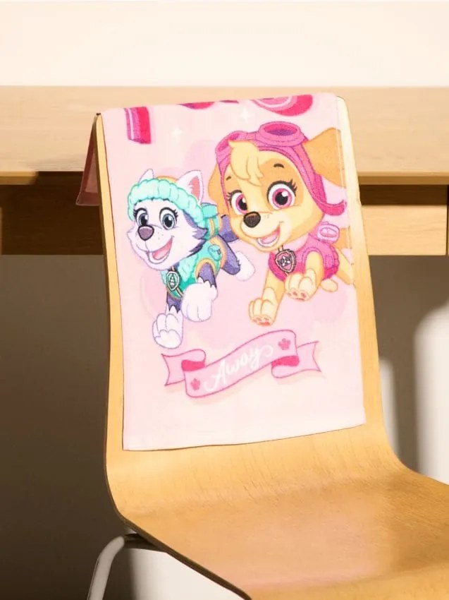Sinsay - Bavlněný ručník na ruce PAW Patrol - růžová