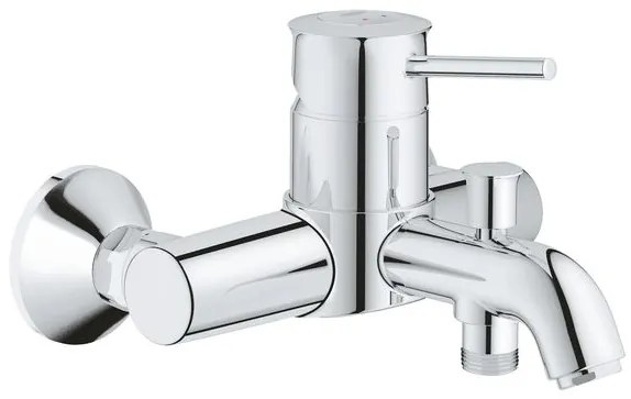 Grohe BauClassic Vanová nástěnná baterie, chrom 32865000