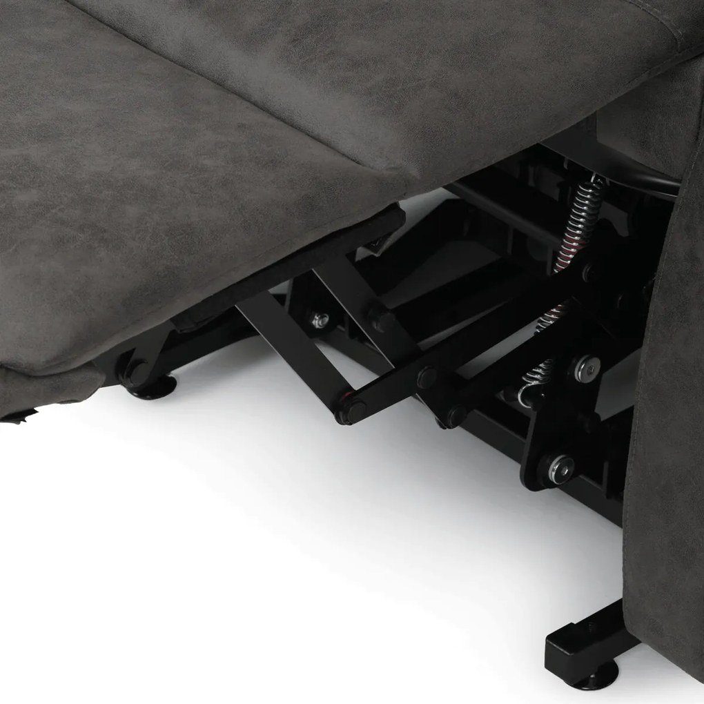 Autronic Polohovací křeslo s elektrickým ovládáním TV-L8904 Barva potahu: Šedo-béžová