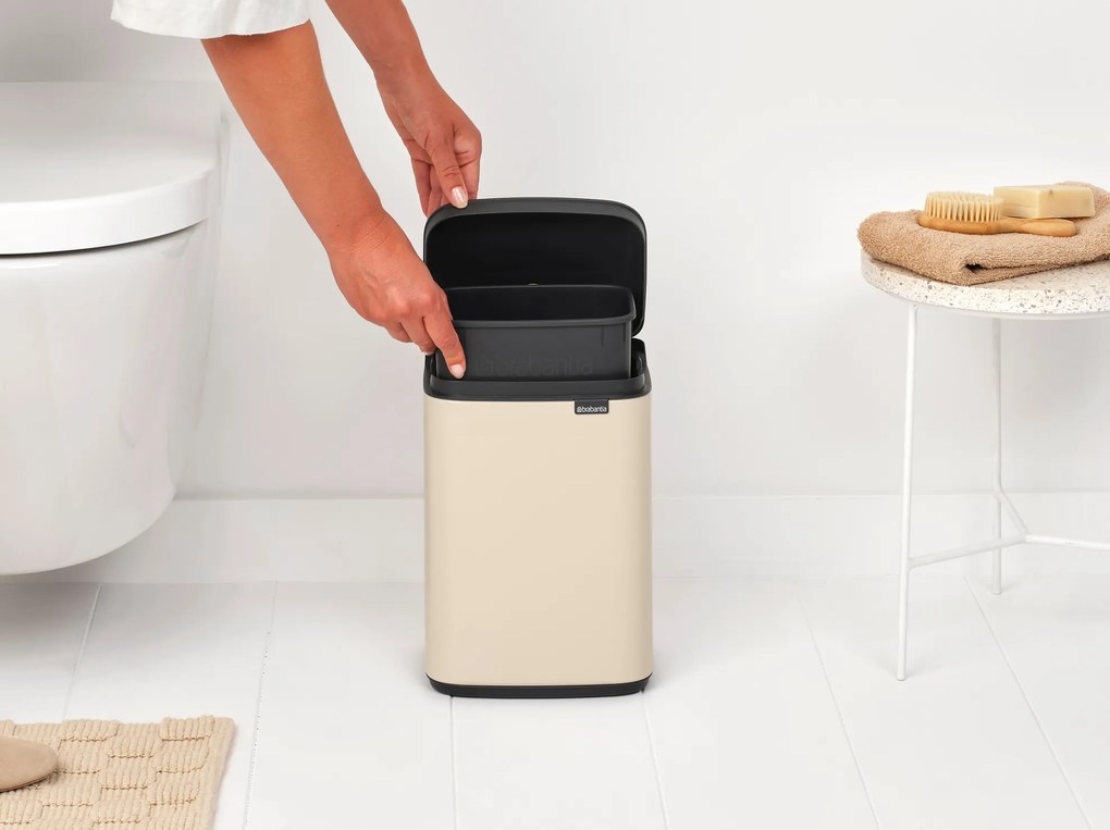 Brabantia BO odpadkový koš 4L béžová