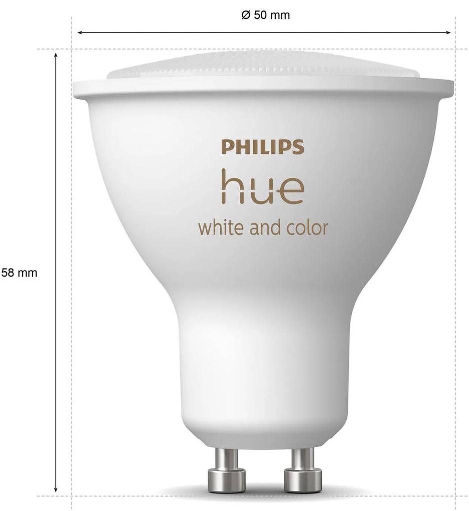 Philips Hue White&Color Ambiance GU10 5,7W set 3ks