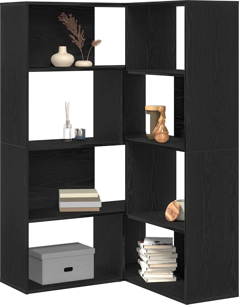 Šatní skříň 6 úrovní 85 x 85 x 140 cm Kompozitní dřevo 3345124