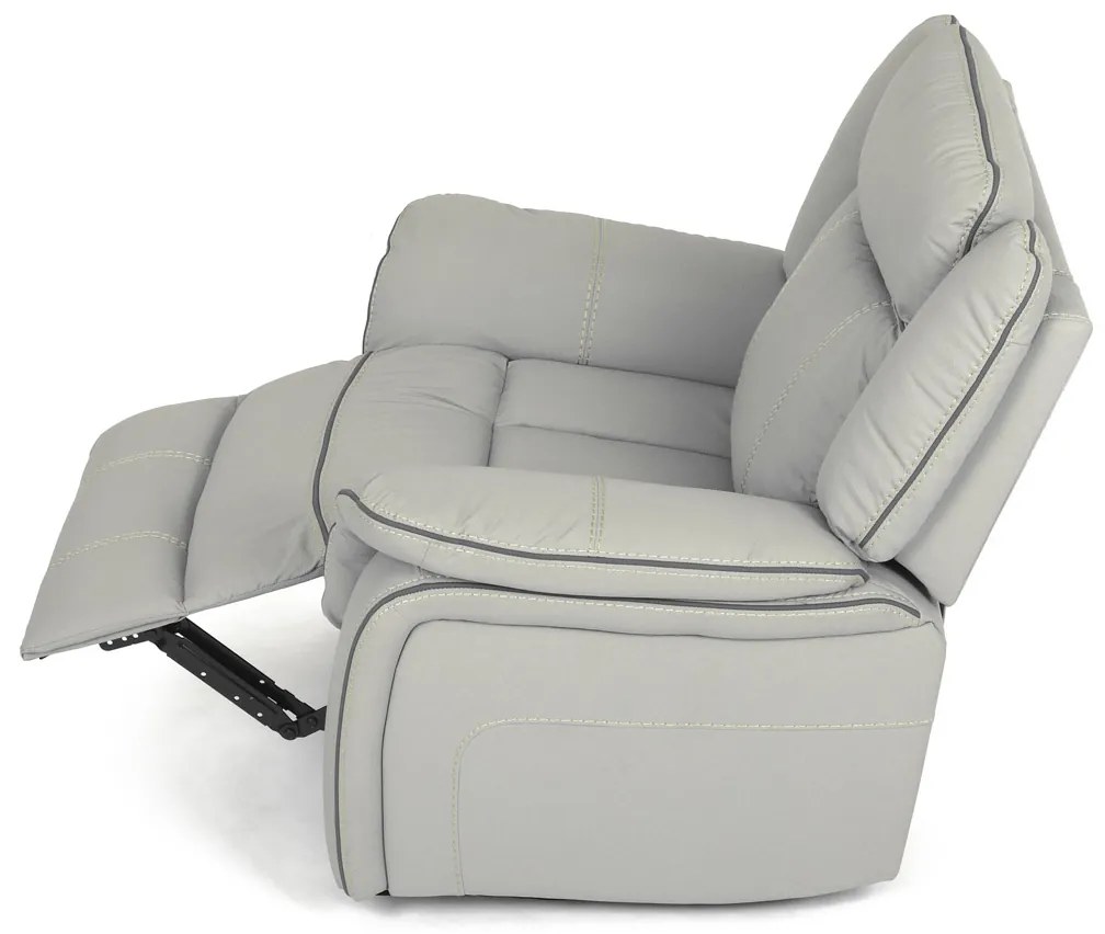 AUTRONIC TV a relaxační křeslo s elektrickým ovládáním, potah ekokůže v odstínu lanýž TV-4119 LAN
