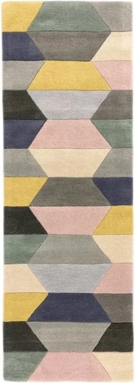 Barevný  koberec Mode Honeycomb Pastel Rozměry: 170x240 cm